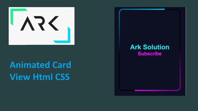 Rahul Khaladkar on LinkedIn: Animated Card view Using HTML CSS Rahul Khaladkar on LinkedIn: Animated Card view Using HTML CSS
