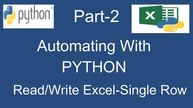 Aditya Chandak on LinkedIn: Python Automation Read Write Data From ... Aditya Chandak on LinkedIn: Python Automation Read Write Data From ...