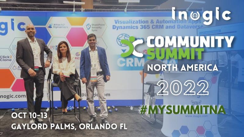 Sam Kumar on LinkedIn: Inogic- Platinum Sponsor at Community Summit NA 2022 Sam Kumar on LinkedIn: Inogic- Platinum Sponsor at Community Summit NA 2022