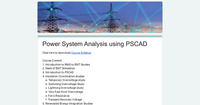 Fasihah Faisal on LinkedIn: Power System Analysis using PSCAD Fasihah Faisal on LinkedIn: Power System Analysis using PSCAD