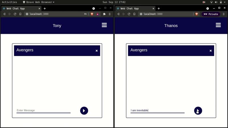 Sarthak Dixit on LinkedIn: Realtime Web Chat App Using ReactJS, NodeJS ... Sarthak Dixit on LinkedIn: Realtime Web Chat App Using ReactJS, NodeJS ...