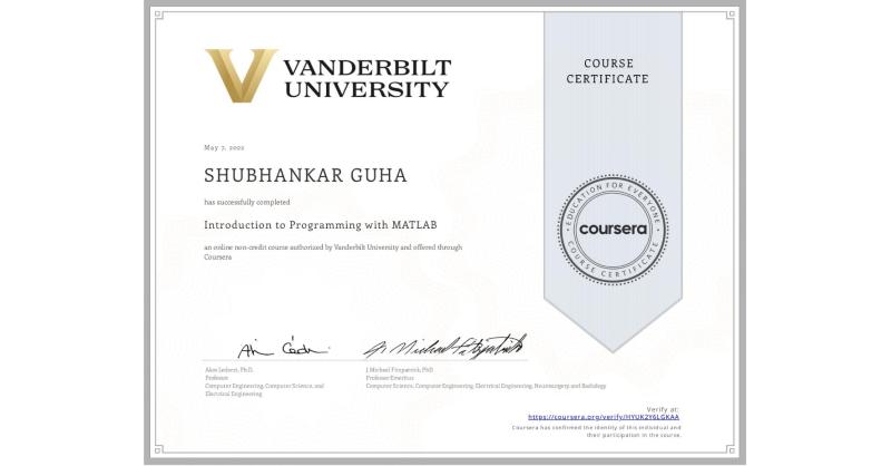 Shubhankar Guha on LinkedIn: Completion Certificate for Introduction to ... Shubhankar Guha on LinkedIn: Completion Certificate for Introduction to ...