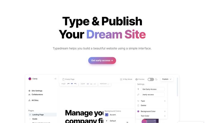 Rommel De los Ríos on LinkedIn: Typedream – Plan & Build Your Website ... Rommel De los Ríos on LinkedIn: Typedream – Plan & Build Your Website ...
