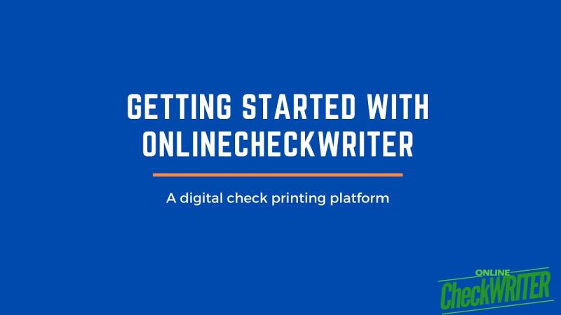 Ramya Jayasingh on LinkedIn: Getting Started with Onlinecheckwriter Ramya Jayasingh on LinkedIn: Getting Started with Onlinecheckwriter