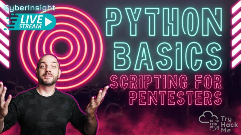 John Breth on LinkedIn: Python Basics | TryHackMe Scripting For Pentesters John Breth on LinkedIn: Python Basics | TryHackMe Scripting For Pentesters