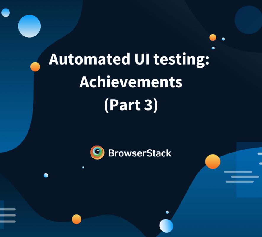 Alin Groza on LinkedIn: Automated UI Testing: Results and Achievements ... Alin Groza on LinkedIn: Automated UI Testing: Results and Achievements ...