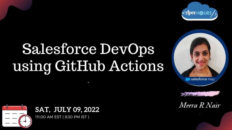 Apex Hours on LinkedIn: Salesforce DevOps using GitHub Actions - Apex Hours Apex Hours on LinkedIn: Salesforce DevOps using GitHub Actions - Apex Hours
