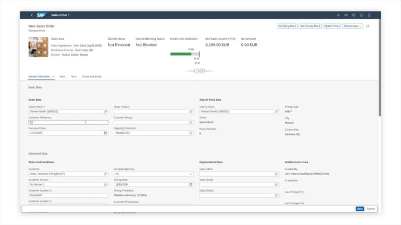 Gururaj Raman on LinkedIn: SAP Fiori Sales Order App - Demo Gururaj Raman on LinkedIn: SAP Fiori Sales Order App - Demo