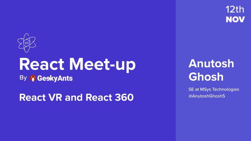 React Wizards on LinkedIn: React VR and React 360 by Anutosh Ghosh ... React Wizards on LinkedIn: React VR and React 360 by Anutosh Ghosh ...