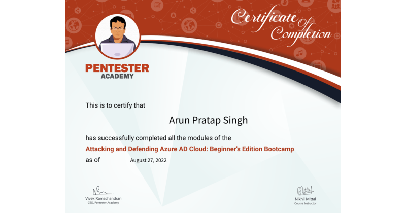 Arun Pratap Singh on LinkedIn: Attacking and Defending Azure AD Cloud ... Arun Pratap Singh on LinkedIn: Attacking and Defending Azure AD Cloud ...