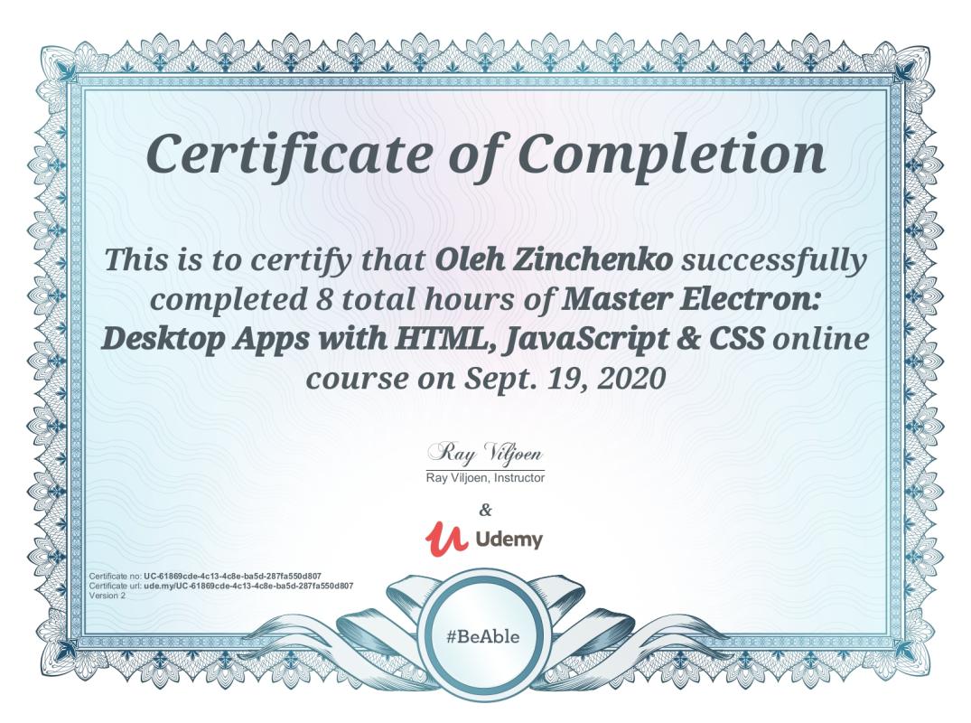 Oleh Zinchenko on LinkedIn: #electron #javascript Oleh Zinchenko on LinkedIn: #electron #javascript
