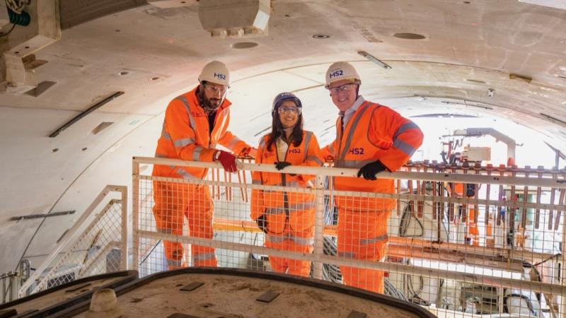Samuel Ogunnaike on LinkedIn: HS2 celebrates as first giant London ... Samuel Ogunnaike on LinkedIn: HS2 celebrates as first giant London ...