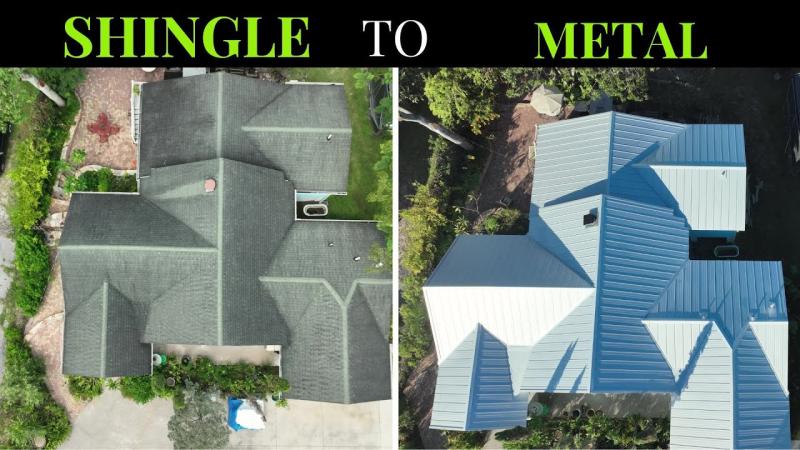 Jason Reisman on LinkedIn: Converting Shingle Roof to Metal Roof ... Jason Reisman on LinkedIn: Converting Shingle Roof to Metal Roof ...