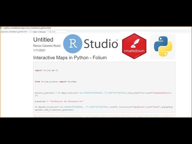 Andres Renzo Caceres Rossi on LinkedIn: Python in RMarkdown | Python ... Andres Renzo Caceres Rossi on LinkedIn: Python in RMarkdown | Python ...