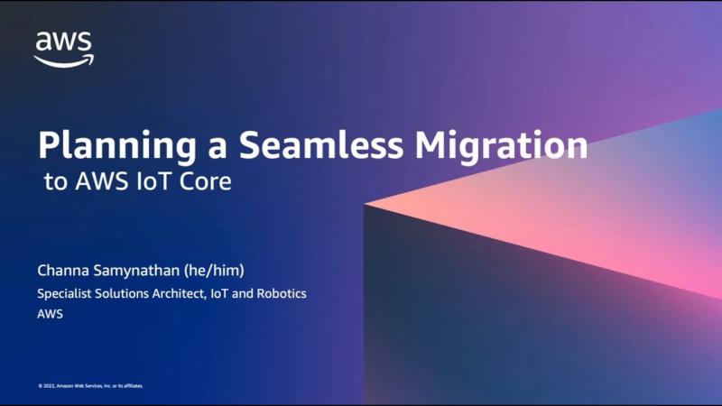 Alberto Gorni on LinkedIn: Planning a seamless migration to AWS IoT Alberto Gorni on LinkedIn: Planning a seamless migration to AWS IoT