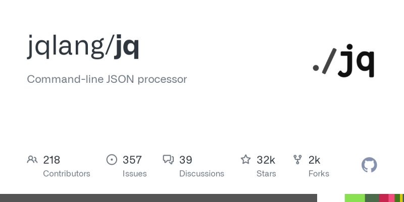 Divyanshu Diwakar on LinkedIn: GitHub - stedolan/jq: Command-line JSON ... Divyanshu Diwakar on LinkedIn: GitHub - stedolan/jq: Command-line JSON ...