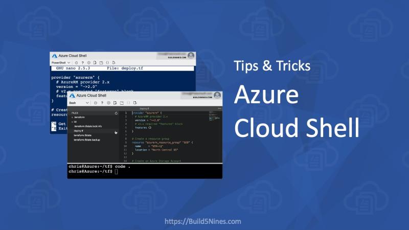 Chris Pietschmann on LinkedIn: Azure Cloud Shell Tips and Tricks Chris Pietschmann on LinkedIn: Azure Cloud Shell Tips and Tricks