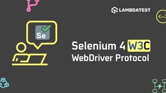 Muzammil Riaz on LinkedIn: Selenium 4 Is Now W3C Compliant: All You ... Muzammil Riaz on LinkedIn: Selenium 4 Is Now W3C Compliant: All You ...