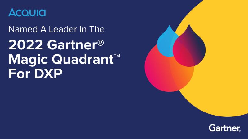 Cedric Demeulenaere on LinkedIn: Acquia Named a Leader in the 2022 ... Cedric Demeulenaere on LinkedIn: Acquia Named a Leader in the 2022 ...