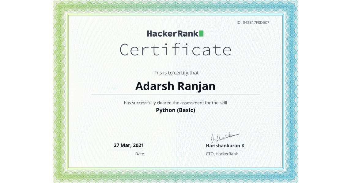 Adarsh Ranjan on LinkedIn: #python #coding #hackerrank Adarsh Ranjan on LinkedIn: #python #coding #hackerrank