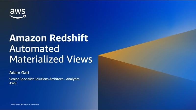 Nitzan Israeli on LinkedIn: Amazon Redshift Automated Materialized ... Nitzan Israeli on LinkedIn: Amazon Redshift Automated Materialized ...