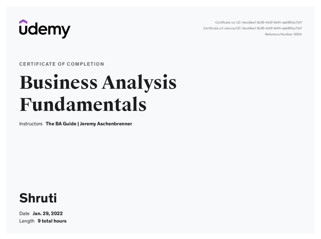 Shruti Valunjkar on LinkedIn: Udemy Course Completion Certificate Shruti Valunjkar on LinkedIn: Udemy Course Completion Certificate