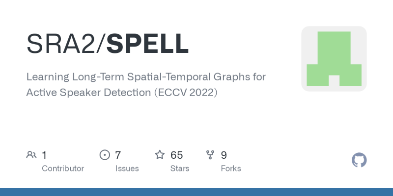Subarna Tripathi on LinkedIn: GitHub - SRA2/SPELL: Learning Long-Term ... Subarna Tripathi on LinkedIn: GitHub - SRA2/SPELL: Learning Long-Term ...