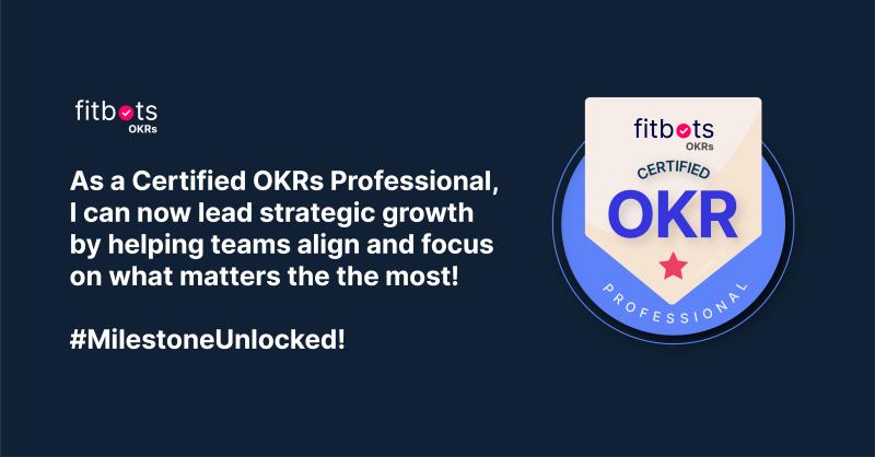 Souvik Chandra on LinkedIn: Certified OKRs Professional - Souvik Chandra Souvik Chandra on LinkedIn: Certified OKRs Professional - Souvik Chandra