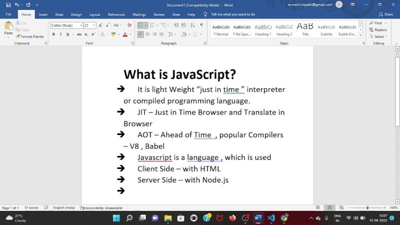 Atul Kumar Tripathi on LinkedIn: JavaScript Introduction in Hindi Atul Kumar Tripathi on LinkedIn: JavaScript Introduction in Hindi