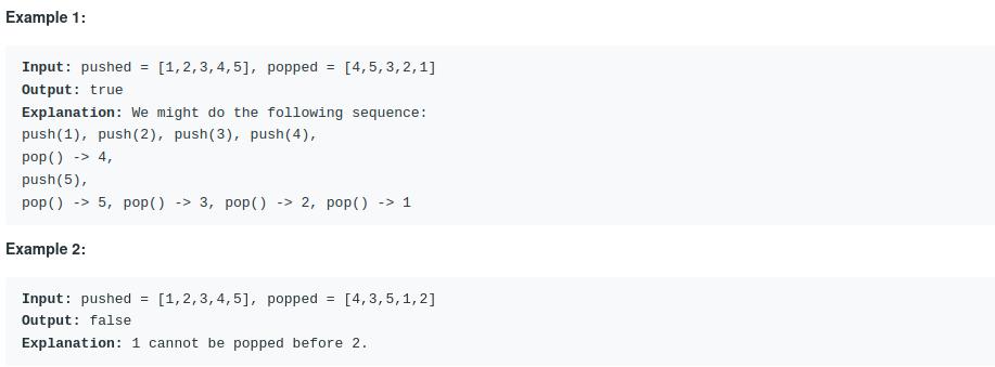 Marija Jovanović on LinkedIn: LeetCode 946. Validate Stack Sequences Marija Jovanović on LinkedIn: LeetCode 946. Validate Stack Sequences