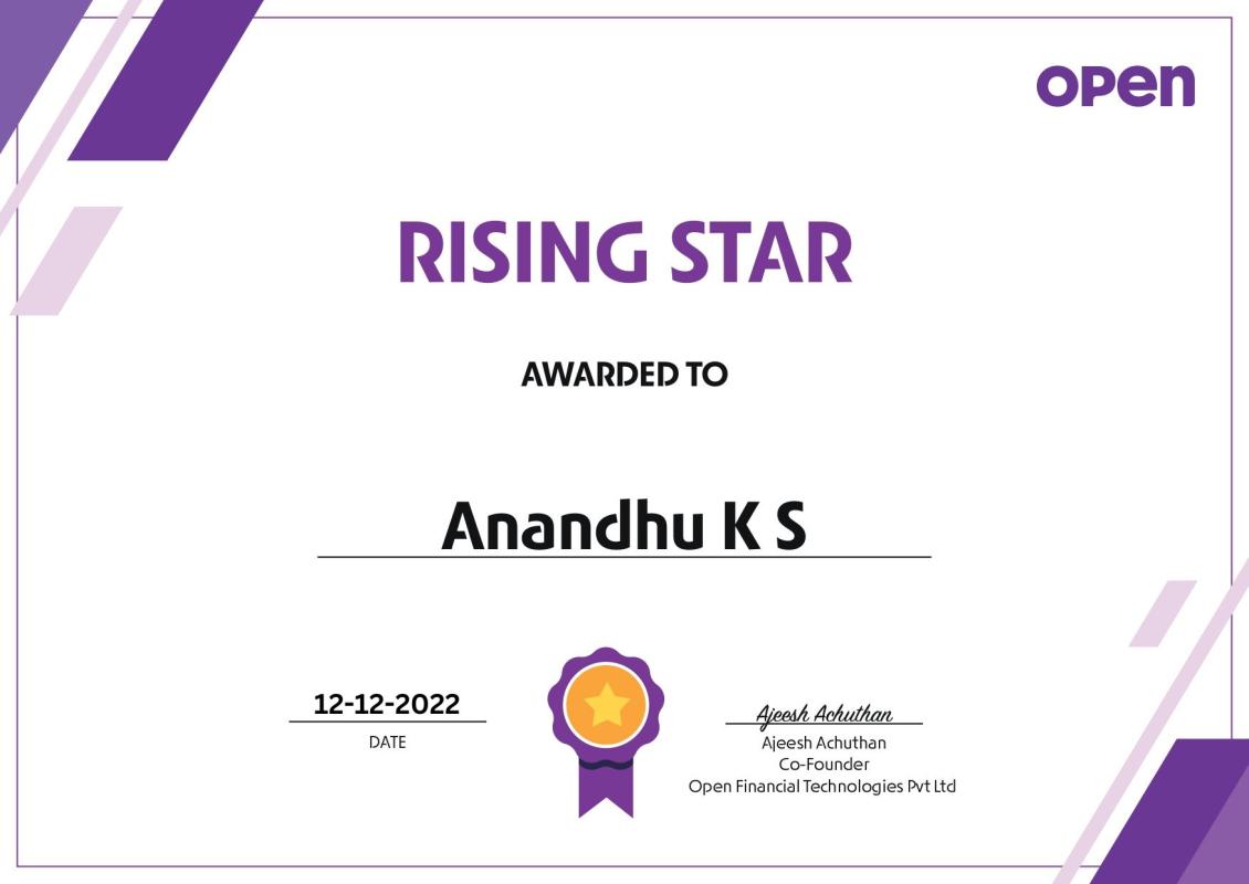 Anandhu KS on LinkedIn: Anandhu K S Anandhu KS on LinkedIn: Anandhu K S