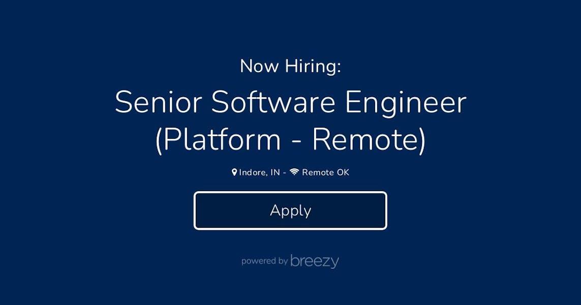 ruchi vijaywargiya on LinkedIn: Senior Software Engineer (Platform ... ruchi vijaywargiya on LinkedIn: Senior Software Engineer (Platform ...
