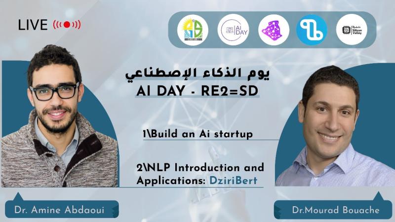 Younes Belkada on LinkedIn: AI Day @ RE2=SD | NLP DziriBert Younes Belkada on LinkedIn: AI Day @ RE2=SD | NLP DziriBert