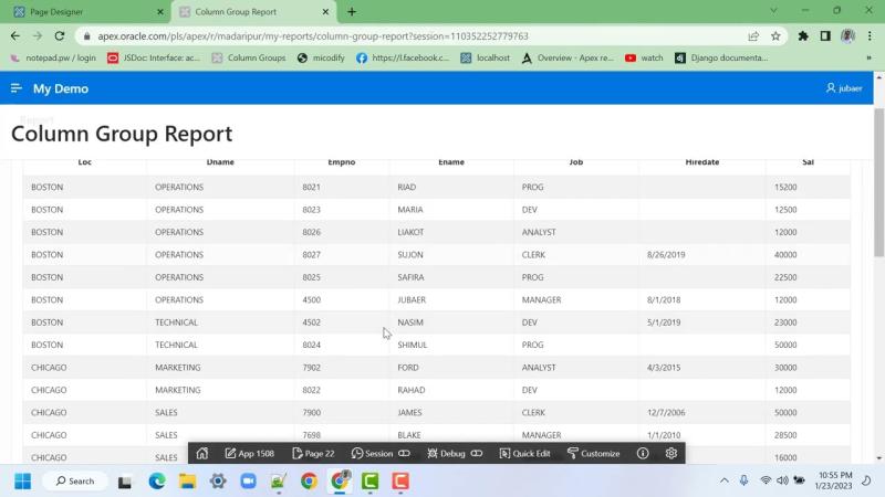 Jubaer Hossain en LinkedIn: Column Group Report with JavaScript in ... Jubaer Hossain en LinkedIn: Column Group Report with JavaScript in ...