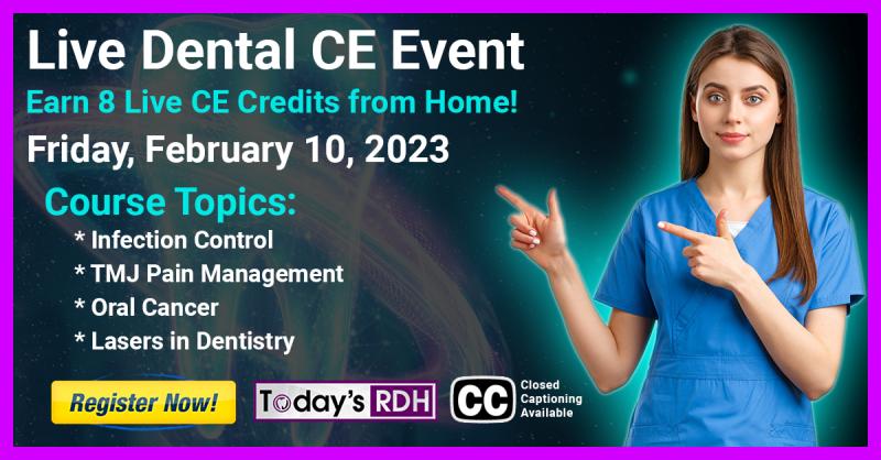 Today's RDH on LinkedIn: Today's RDH Live Dental CE at Home Virtual ... Today's RDH on LinkedIn: Today's RDH Live Dental CE at Home Virtual ...