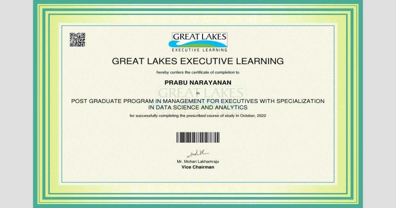 Prabu Narayanan on LinkedIn: PRABU NARAYANAN successfully completed ... Prabu Narayanan on LinkedIn: PRABU NARAYANAN successfully completed ...