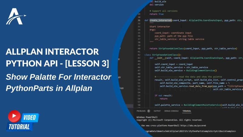 Learn Allplan Python API on LinkedIn: ALLPLAN interactor Python API ... Learn Allplan Python API on LinkedIn: ALLPLAN interactor Python API ...