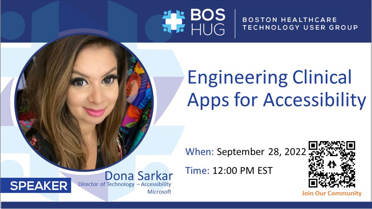 Ronak Mathur on LinkedIn: Join us: Dona Sarkar - Accessibility Director ... Ronak Mathur on LinkedIn: Join us: Dona Sarkar - Accessibility Director ...
