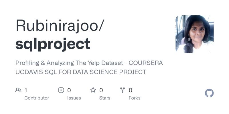 Rubini Rajoo on LinkedIn: GitHub - Rubinirajoo/sqlproject: Profiling ... Rubini Rajoo on LinkedIn: GitHub - Rubinirajoo/sqlproject: Profiling ...