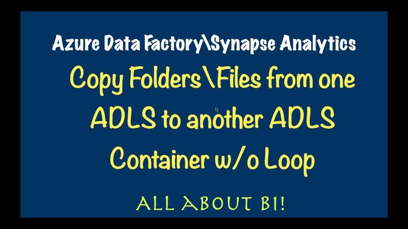 Subashri Vasudevan on LinkedIn: Azure Data Factory\Synapse - Copy ... Subashri Vasudevan on LinkedIn: Azure Data Factory\Synapse - Copy ...
