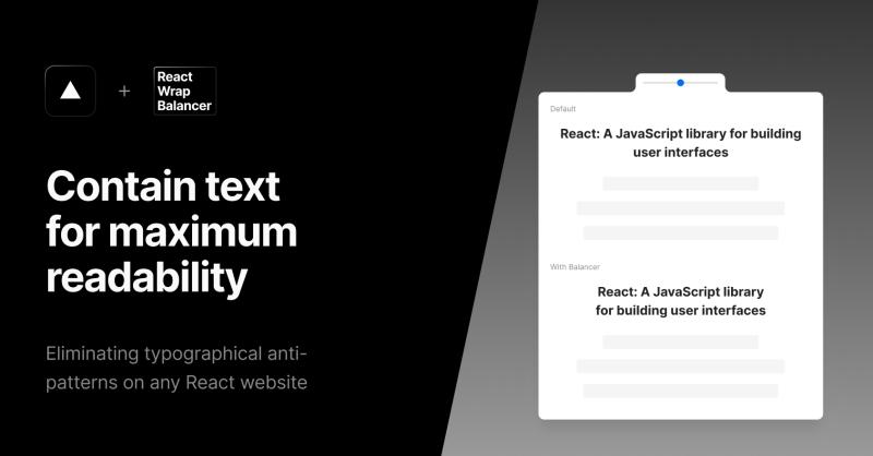 Dominik Sipowicz on LinkedIn: Improving readability with React Wrap ... Dominik Sipowicz on LinkedIn: Improving readability with React Wrap ...