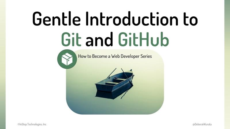 Deborah Kurata on LinkedIn: Introduction to Git and GitHub (Clip 1 ... Deborah Kurata on LinkedIn: Introduction to Git and GitHub (Clip 1 ...