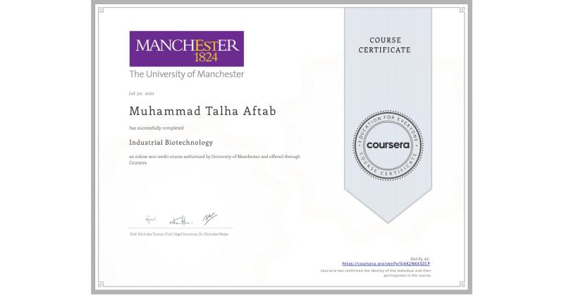Muhammad Talha Aftab on LinkedIn: Completion Certificate for Industrial ... Muhammad Talha Aftab on LinkedIn: Completion Certificate for Industrial ...