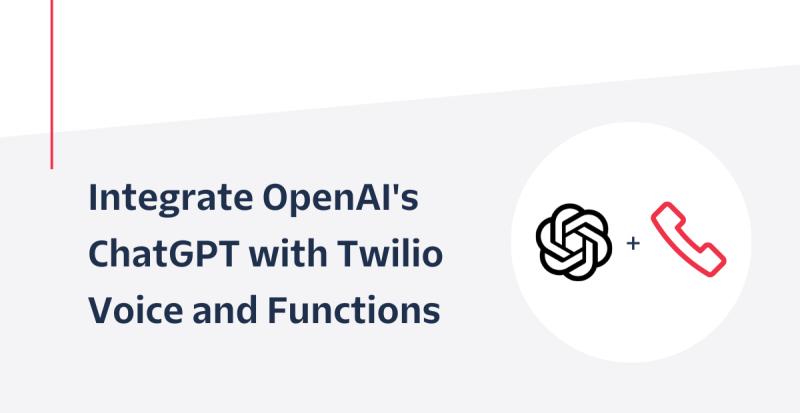 Hao Wang on LinkedIn: Integrate OpenAI's ChatGPT with Twilio ... Hao Wang on LinkedIn: Integrate OpenAI's ChatGPT with Twilio ...