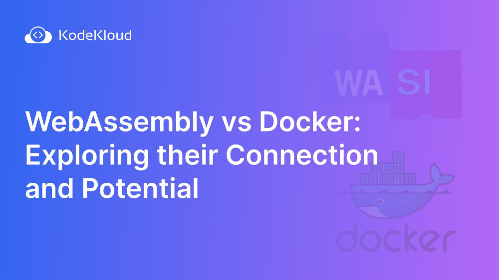 Jyotirmoy Nath on LinkedIn: WebAssembly vs Docker: Exploring their ... Jyotirmoy Nath on LinkedIn: WebAssembly vs Docker: Exploring their ...