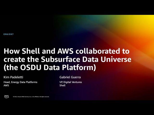 Anand Shukla on LinkedIn: AWS re:Invent 2022 - How Shell & AWS created ... Anand Shukla on LinkedIn: AWS re:Invent 2022 - How Shell & AWS created ...