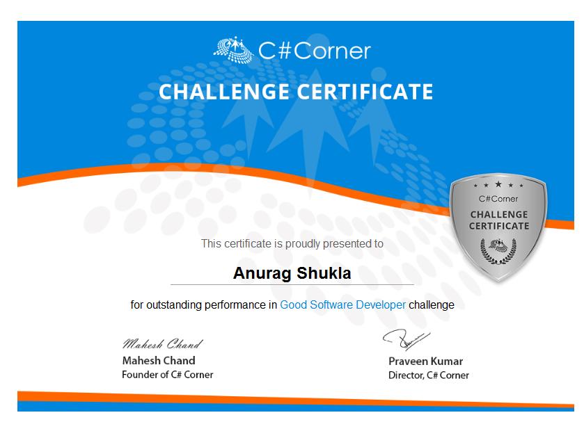 Anurag Shukla on LinkedIn: Good Software Developer Challenge Anurag Shukla on LinkedIn: Good Software Developer Challenge
