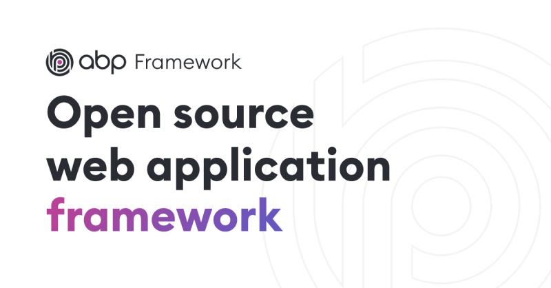İber Teknoloji on LinkedIn: ABP Framework | Open source web application ... İber Teknoloji on LinkedIn: ABP Framework | Open source web application ...