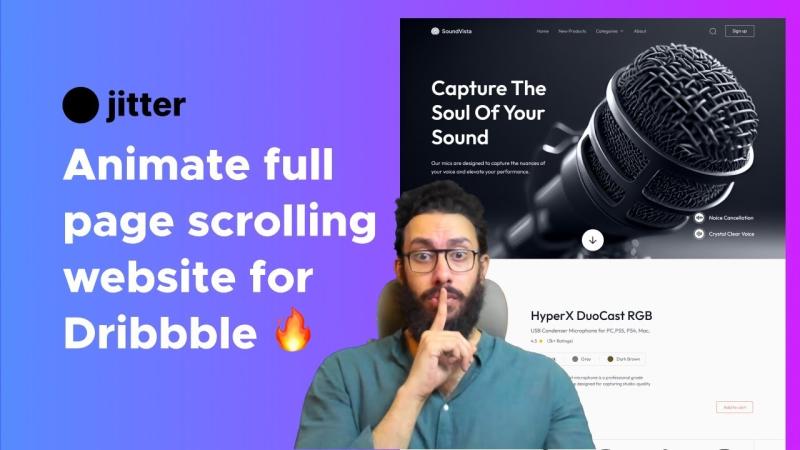 Asaad Mahmood on LinkedIn: Full Page Website Scroll Animation for Dribbble Asaad Mahmood on LinkedIn: Full Page Website Scroll Animation for Dribbble