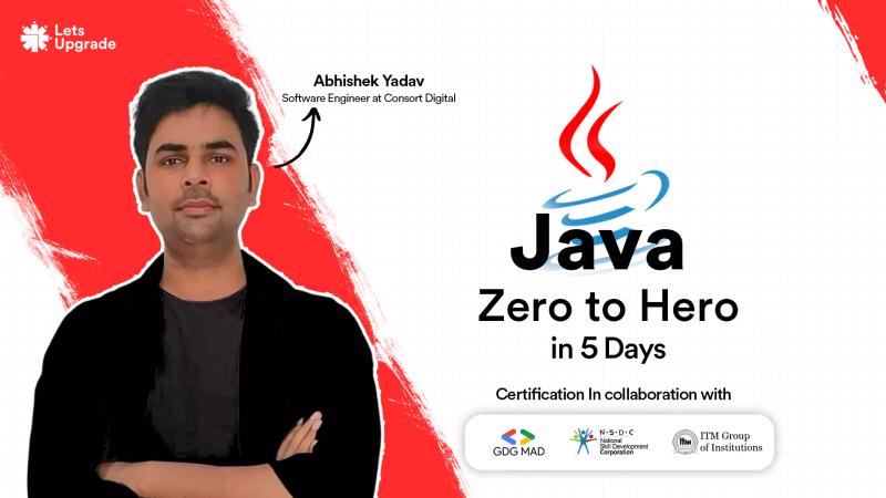 Mohd Yasir on LinkedIn: Free Java Bootcamp of 3 Days - LetsUpgrade 2024 Mohd Yasir on LinkedIn: Free Java Bootcamp of 3 Days - LetsUpgrade 2024